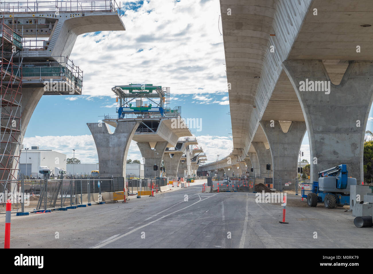 Freeway construction site hi-res stock photography and images - Alamy
