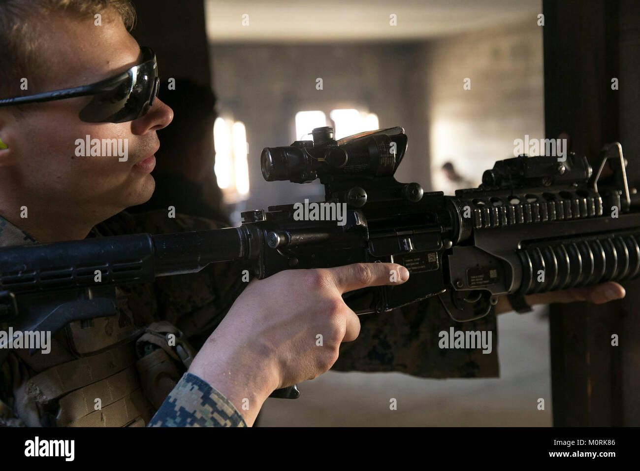 Cpl. Brandon Drennan, a combat engineer with the 13th Marine ...