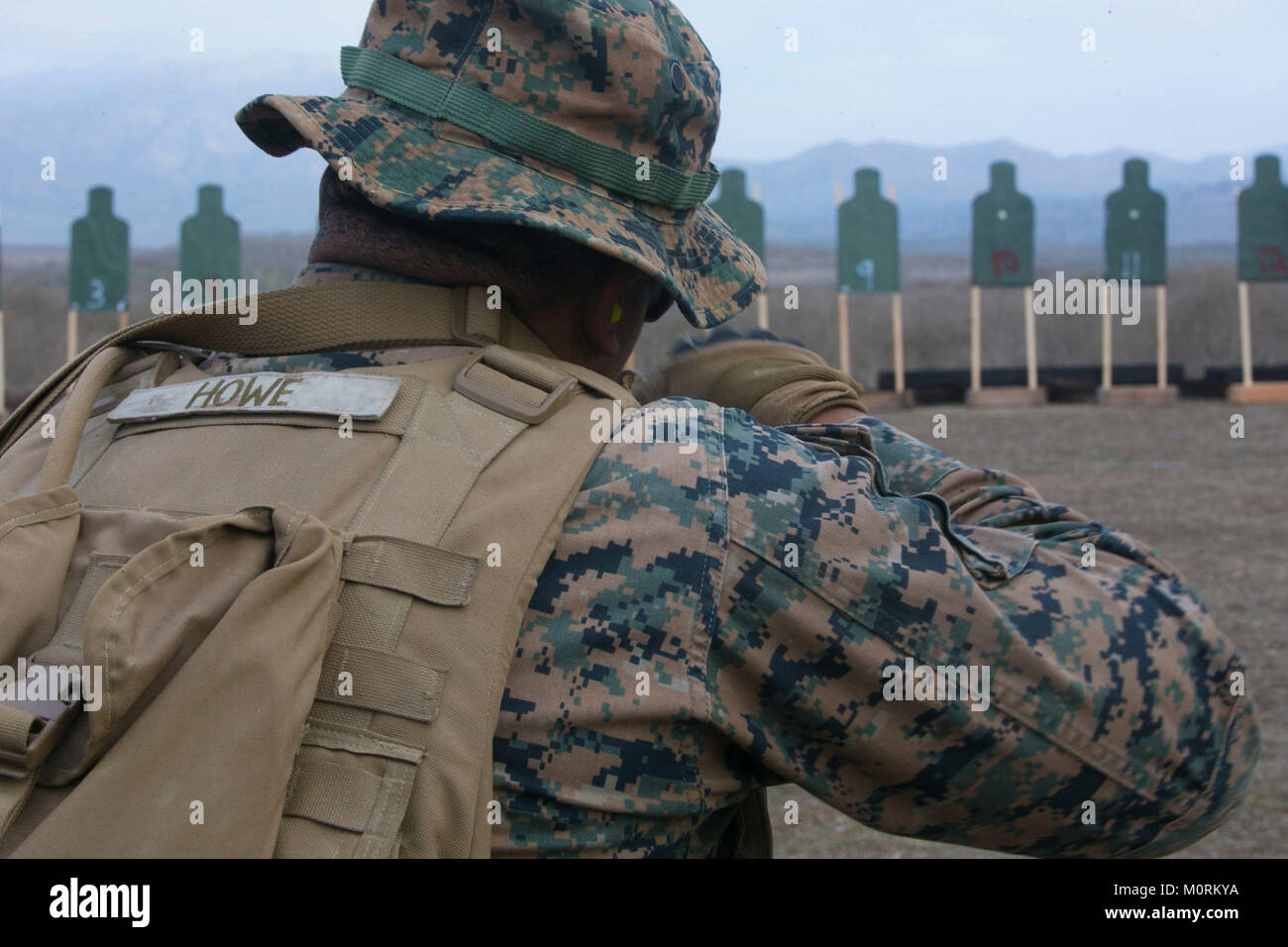 Sgt. Joshua Howe, a mortarman with the 13th Marine Expeditionary Unit ...