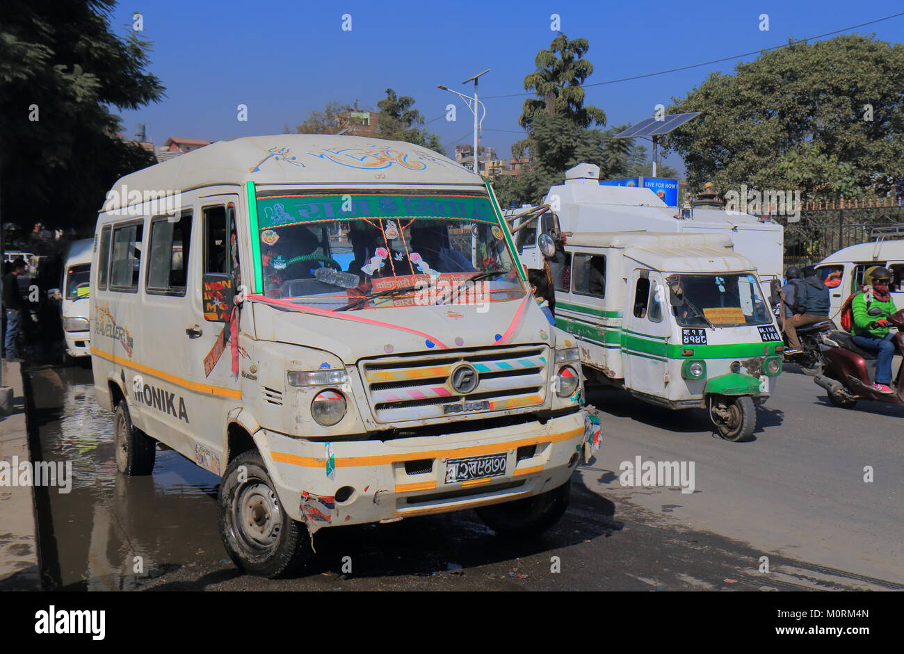 Nepali bus hi-res stock photography and images - Alamy