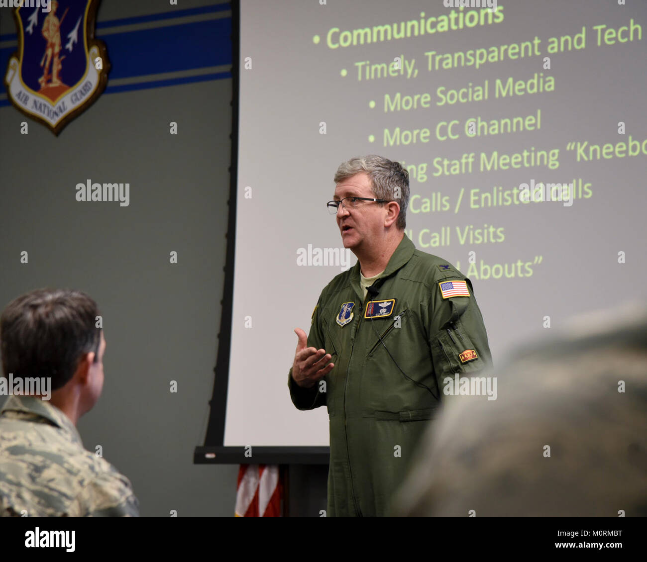 Col. Scott Grant, 117th Air Refueling Wing Commander talks about the ...