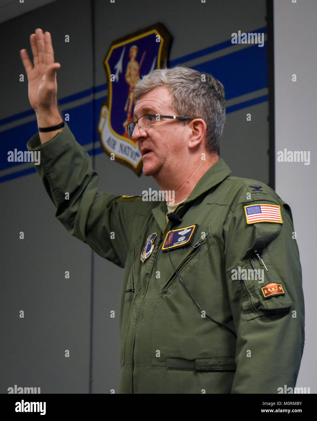 Col. Scott Grant, 117th Air Refueling Wing Commander talks about the ...