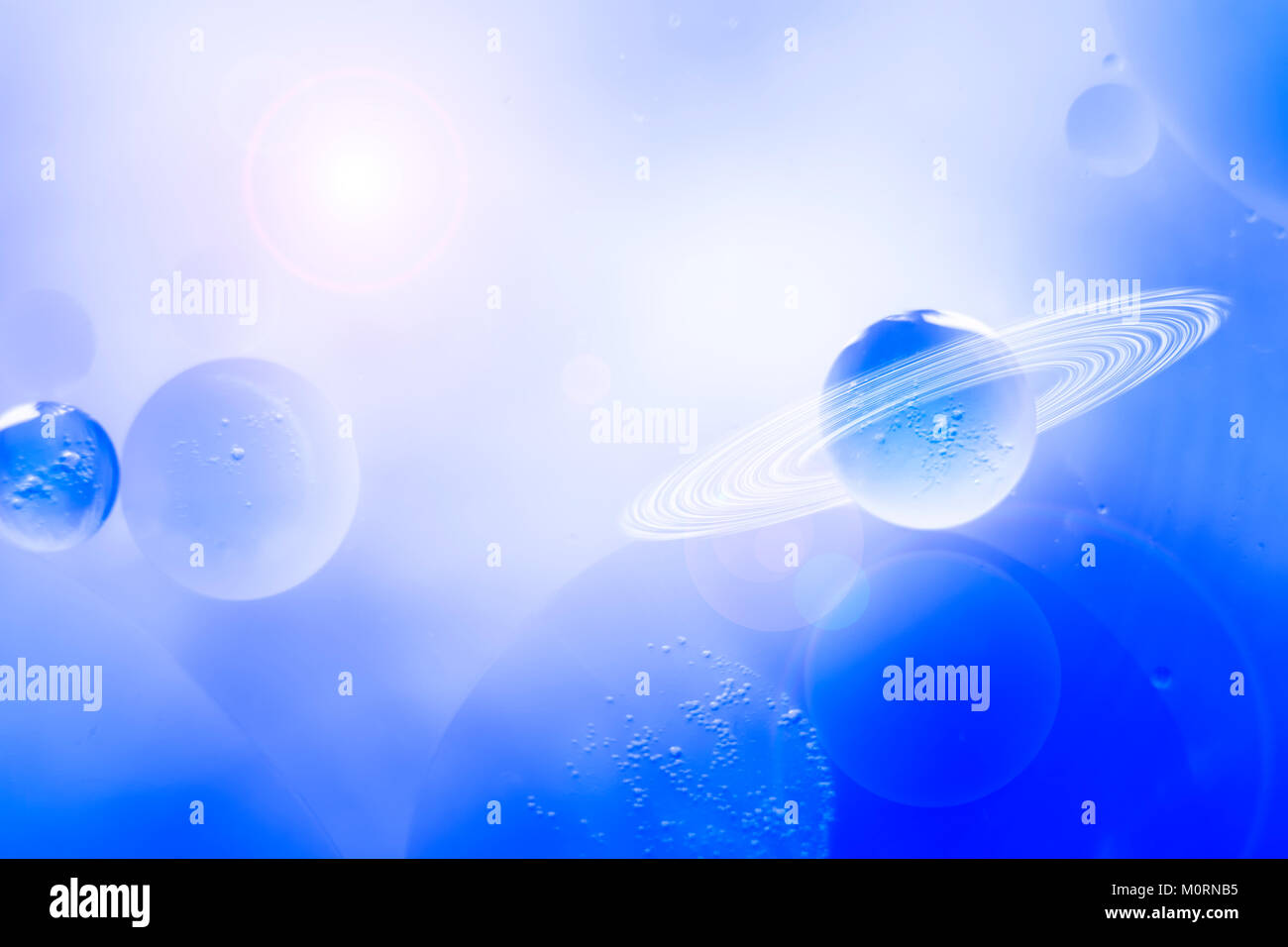 Solar system planets white background hi-res stock photography and ...