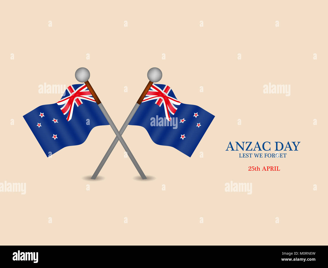 illustration of Anzac Day background. Anzac Day is a national day of ...