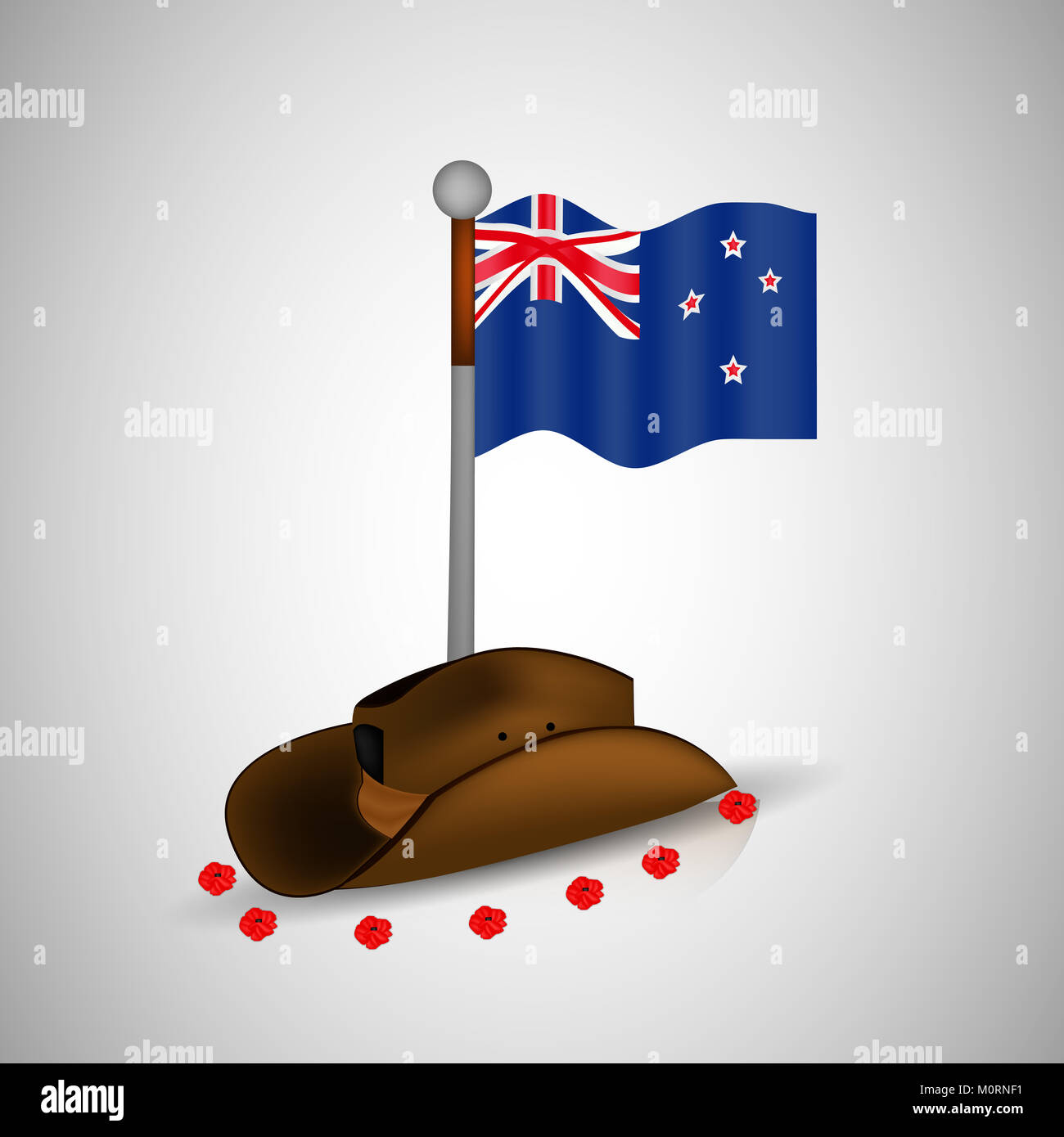 illustration of Anzac Day background. Anzac Day is a national day of ...