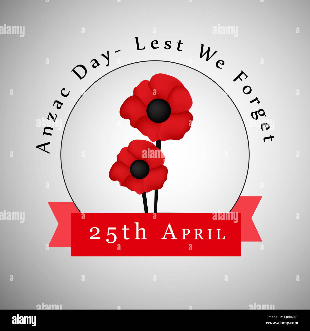 illustration of Anzac Day background. Anzac Day is a national day of ...