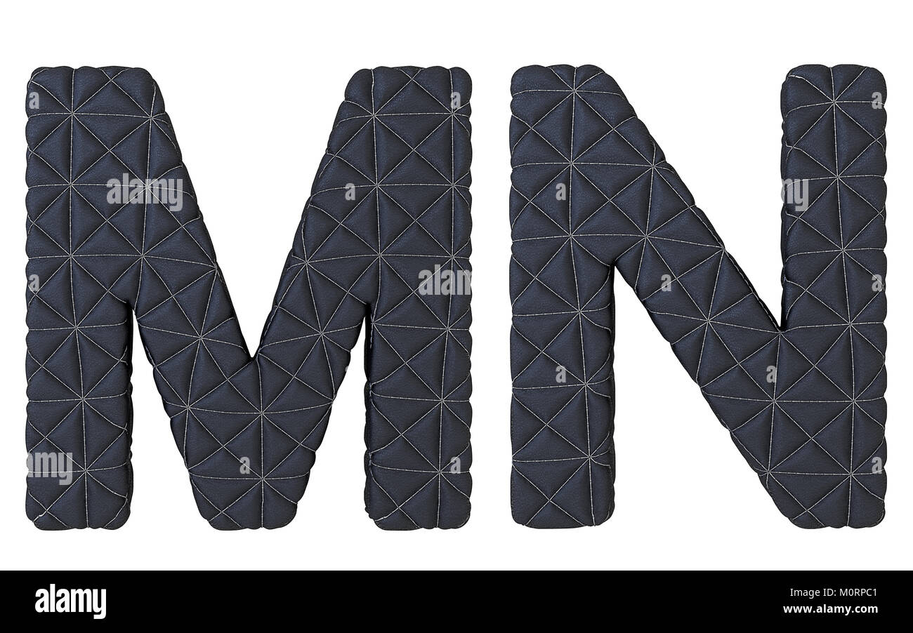 Decorative letter m black and white Cut Out Stock Images & Pictures - Alamy