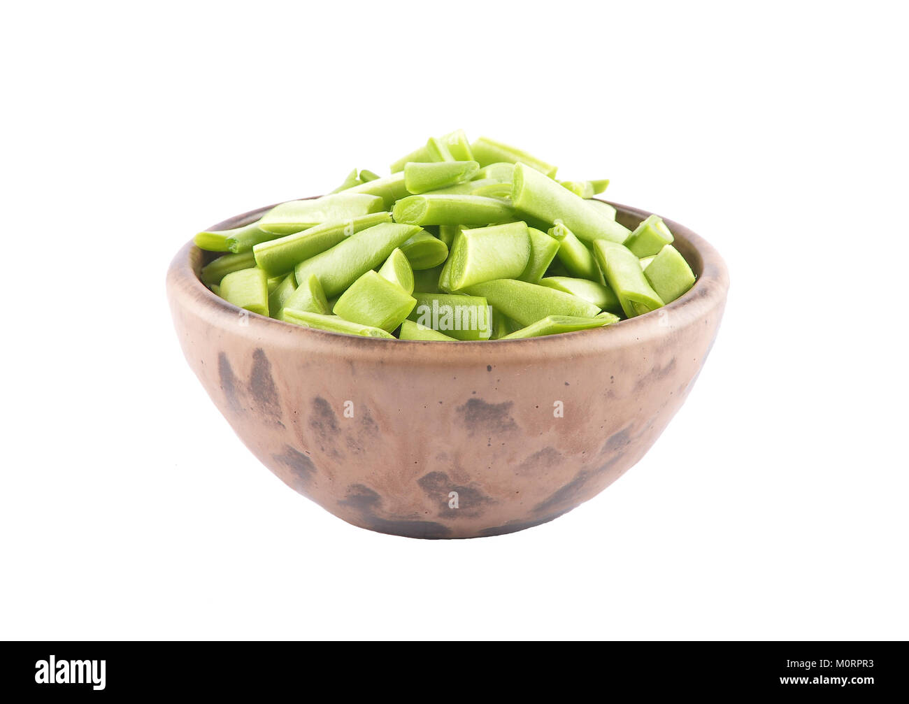 Pole beans Cut Out Stock Images & Pictures - Alamy