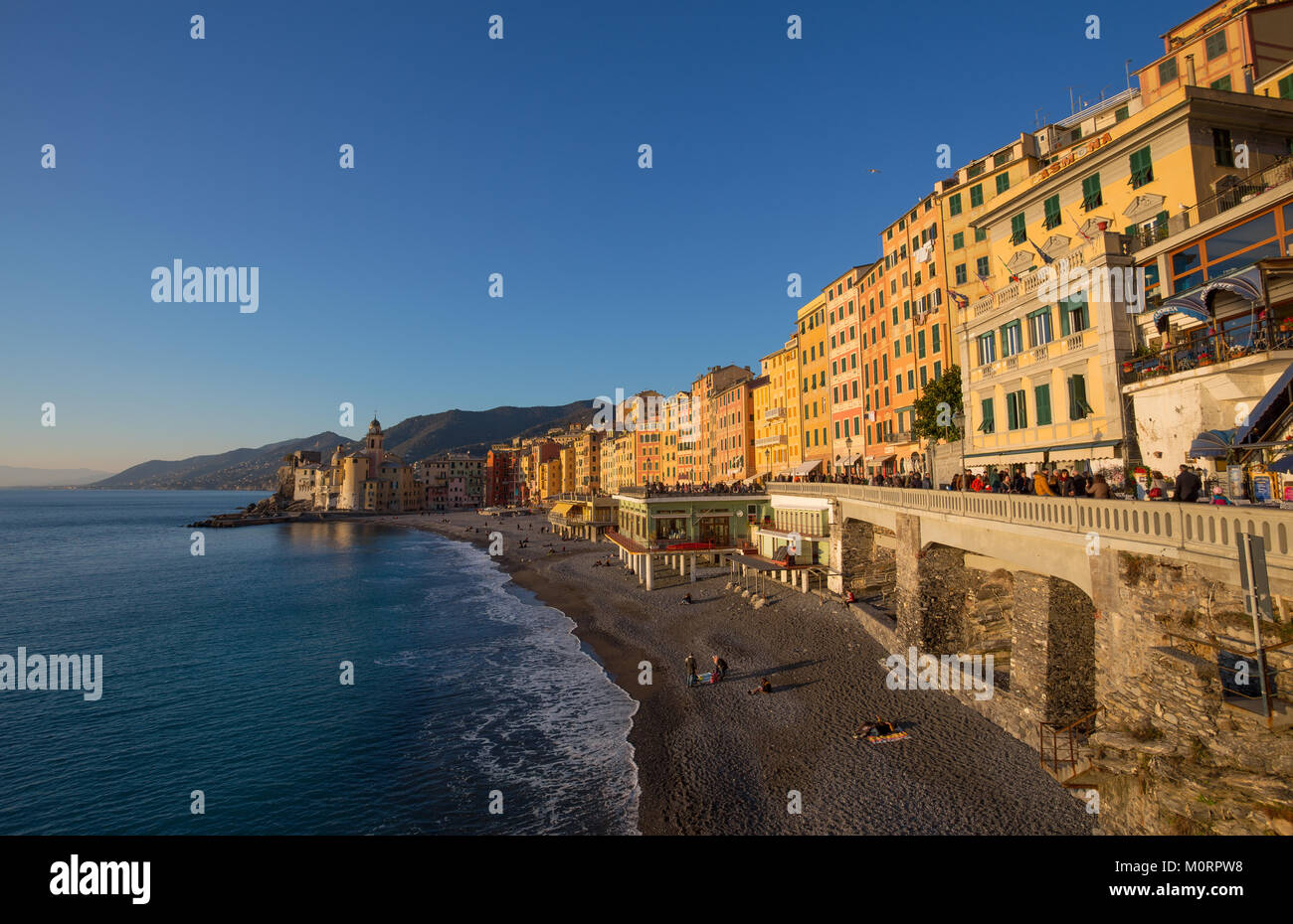 Camogli typical village colorful hi-res stock photography and images ...