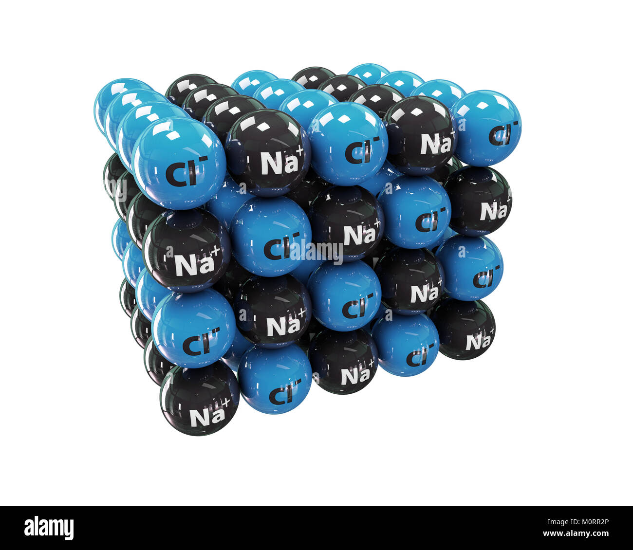 Sodium chloride structure hi-res stock photography and images - Alamy