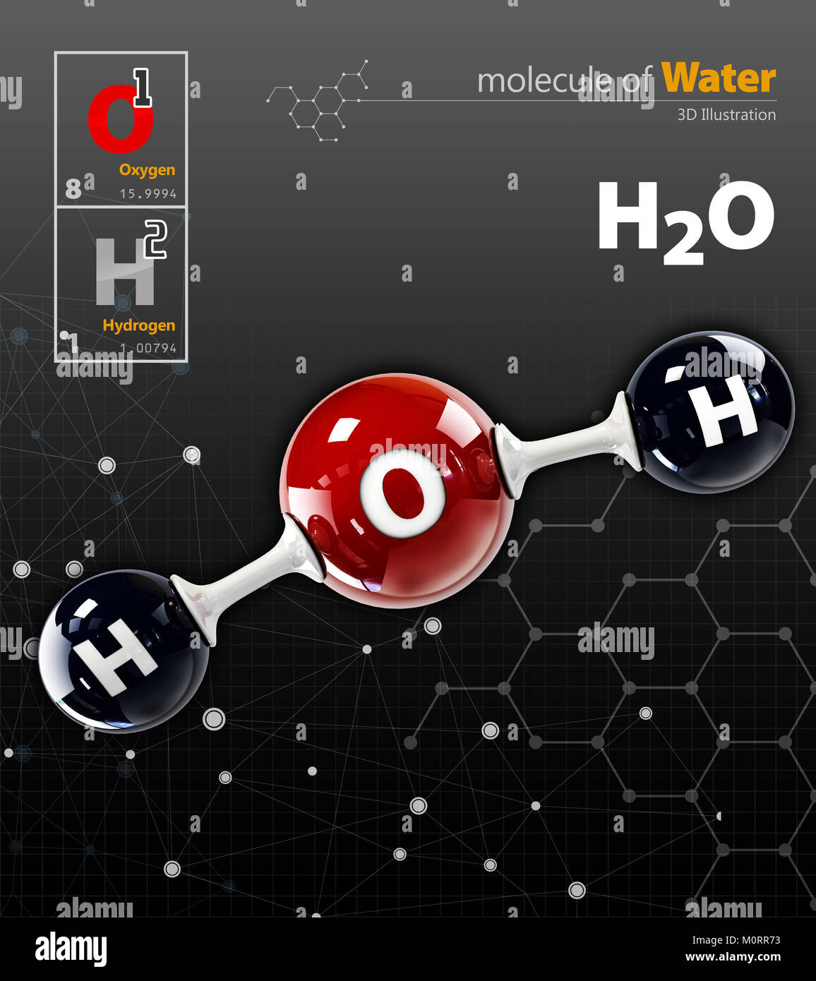 Water molecule hi-res stock photography and images - Alamy