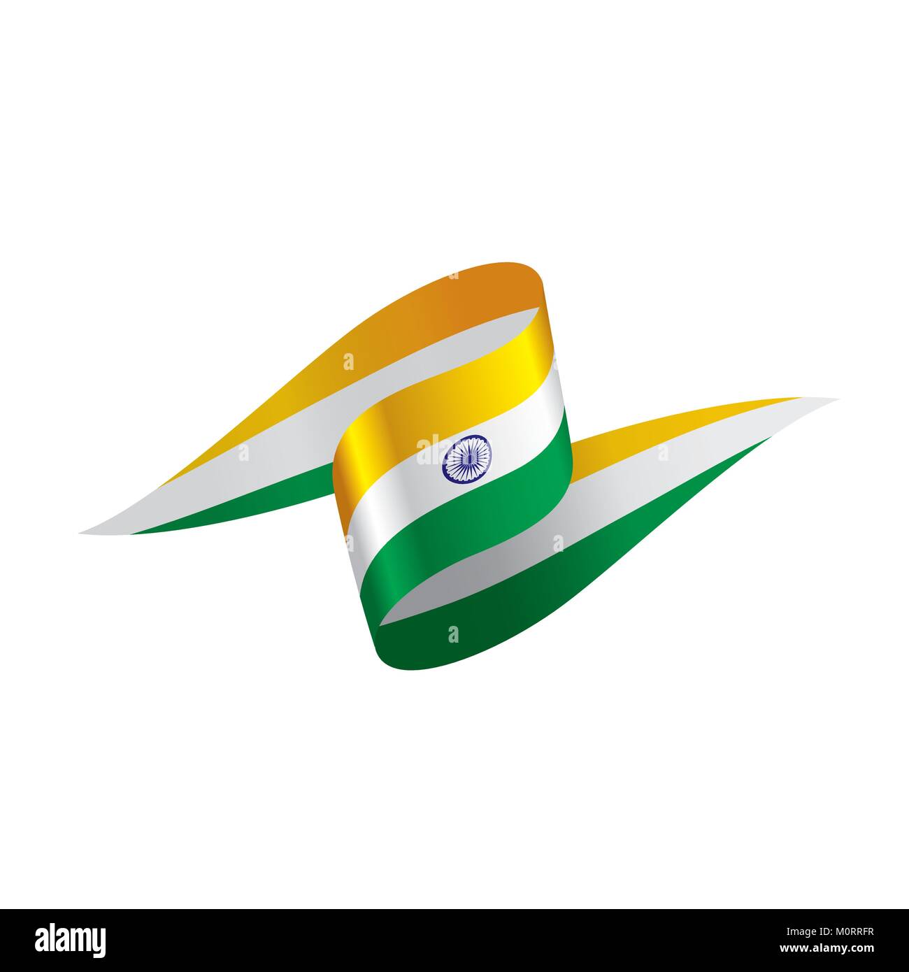 India flag, vector illustration Stock Vector Image & Art - Alamy
