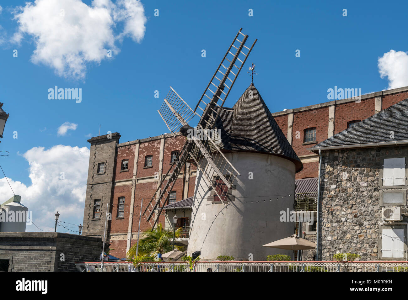Historische Windmühle in Port Louis, Mauritius, Afrika | The Old ...