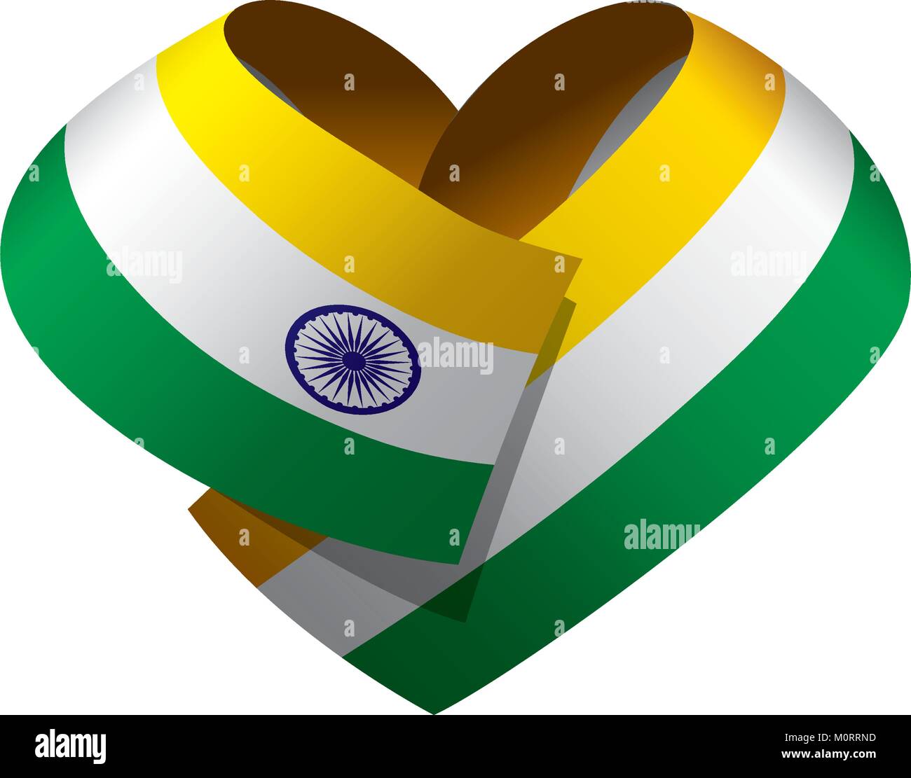 India flag, vector illustration Stock Vector Image & Art - Alamy
