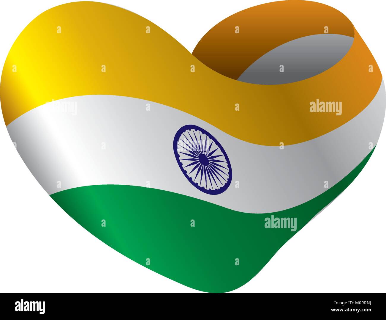 India flag, vector illustration Stock Vector Image & Art - Alamy