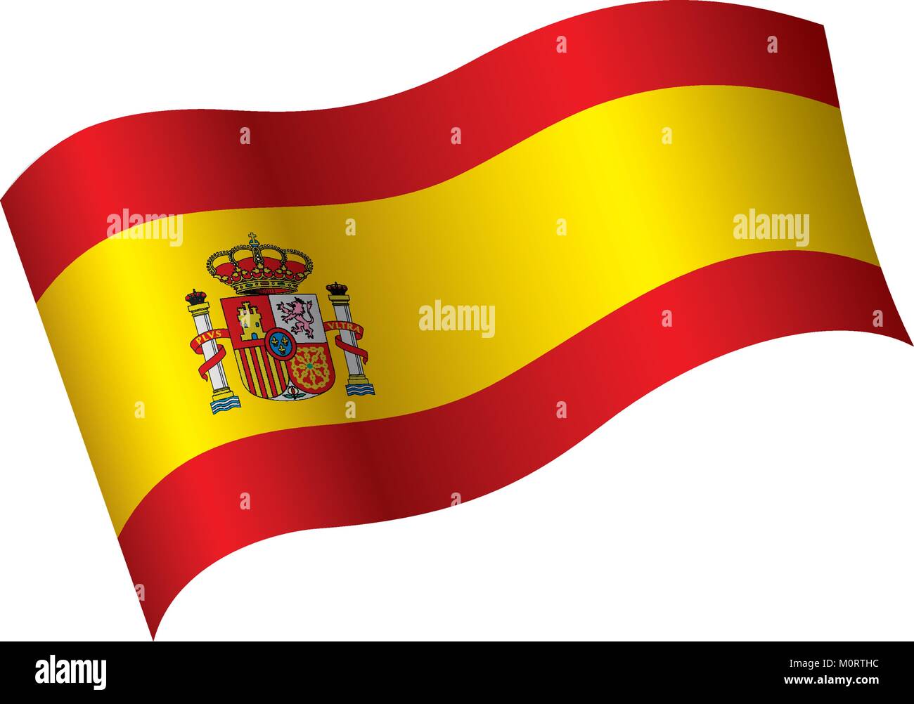 spain flag, vector illustration Stock Vector Image & Art - Alamy