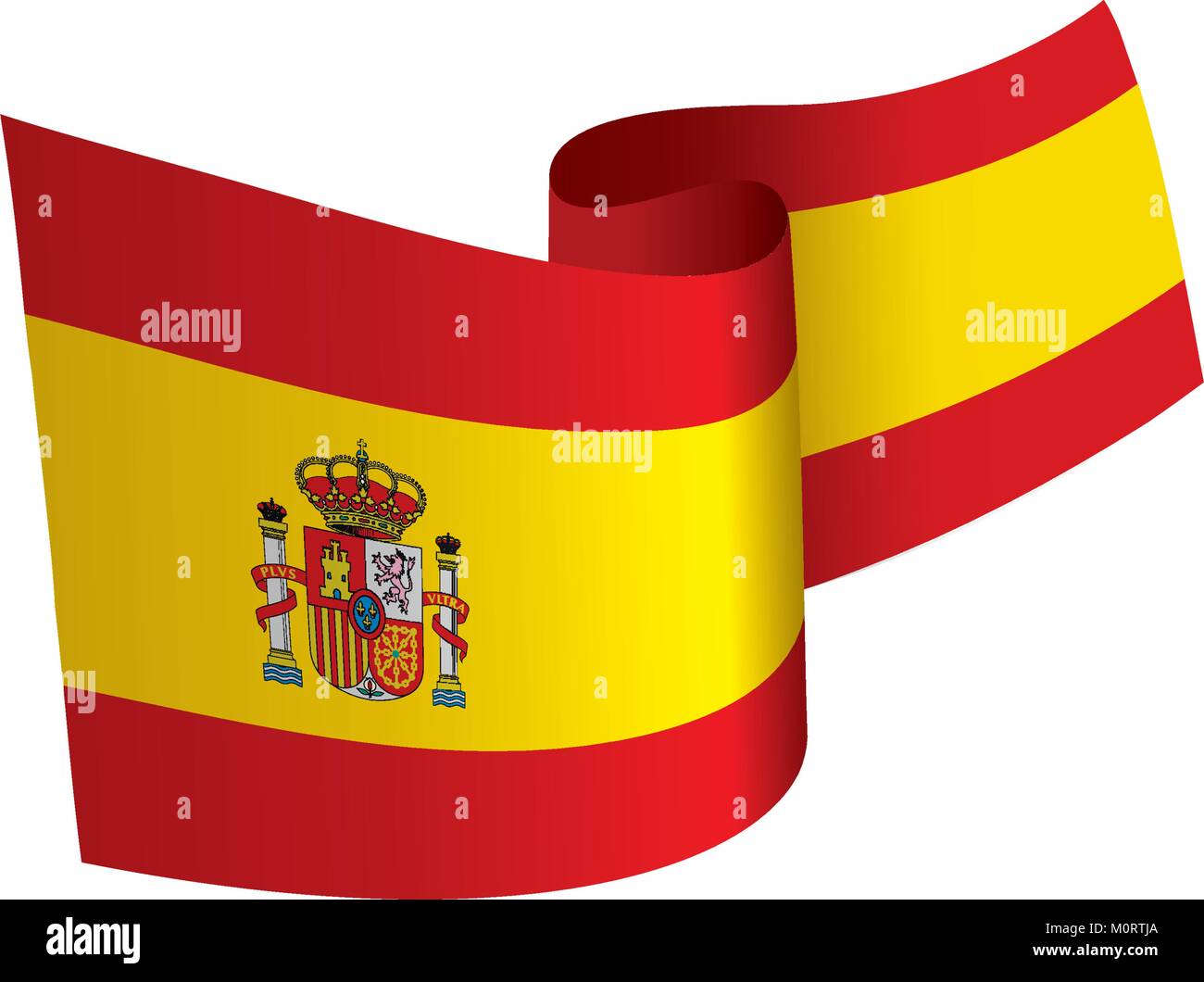 spain flag, vector illustration Stock Vector Image & Art - Alamy