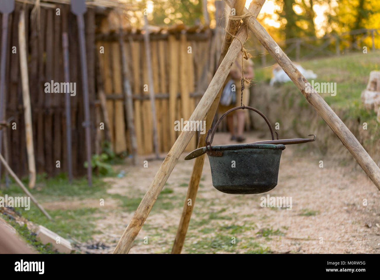 Ancient copper pot hi-res stock photography and images - Alamy