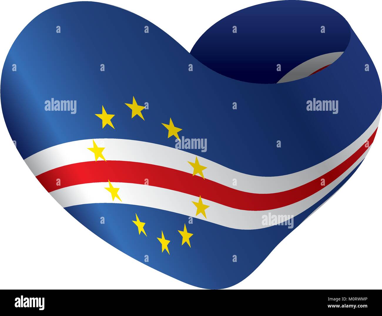 Cape Verde flag, vector illustration Stock Vector Image & Art - Alamy