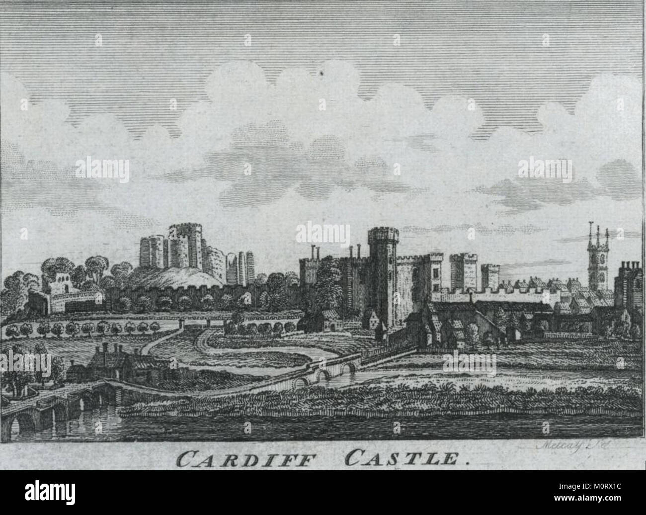 Cardiff Castle, located in Cardiff, Wales, is a historic fortress and a ...
