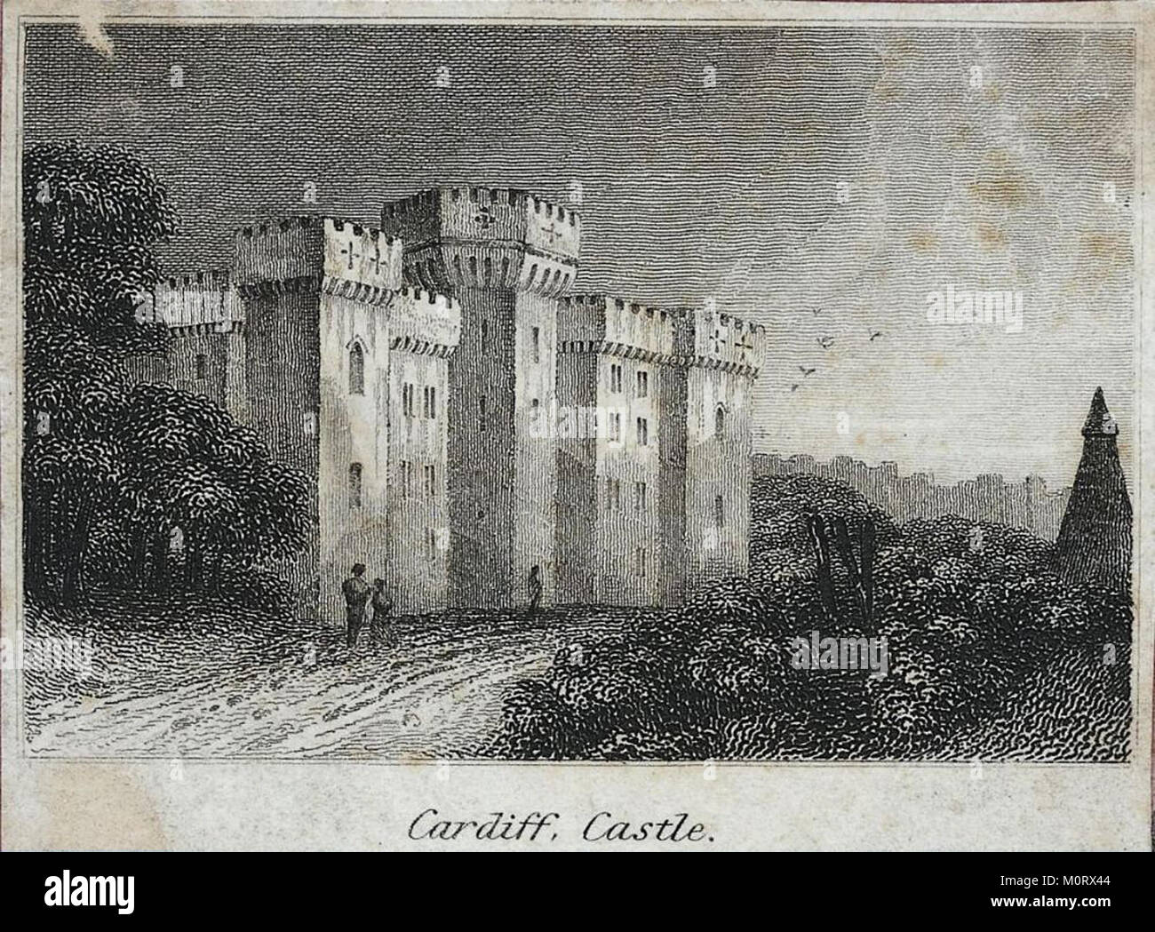 Cardiff Castle, located in Wales, is a historic structure known for its ...