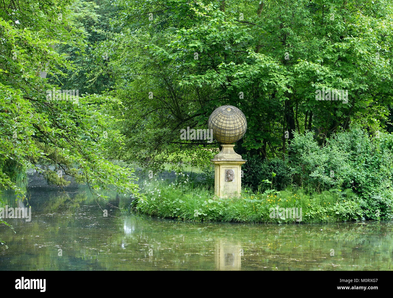 Captain Cook's Monument in Stowe, Buckinghamshire, England, is a ...