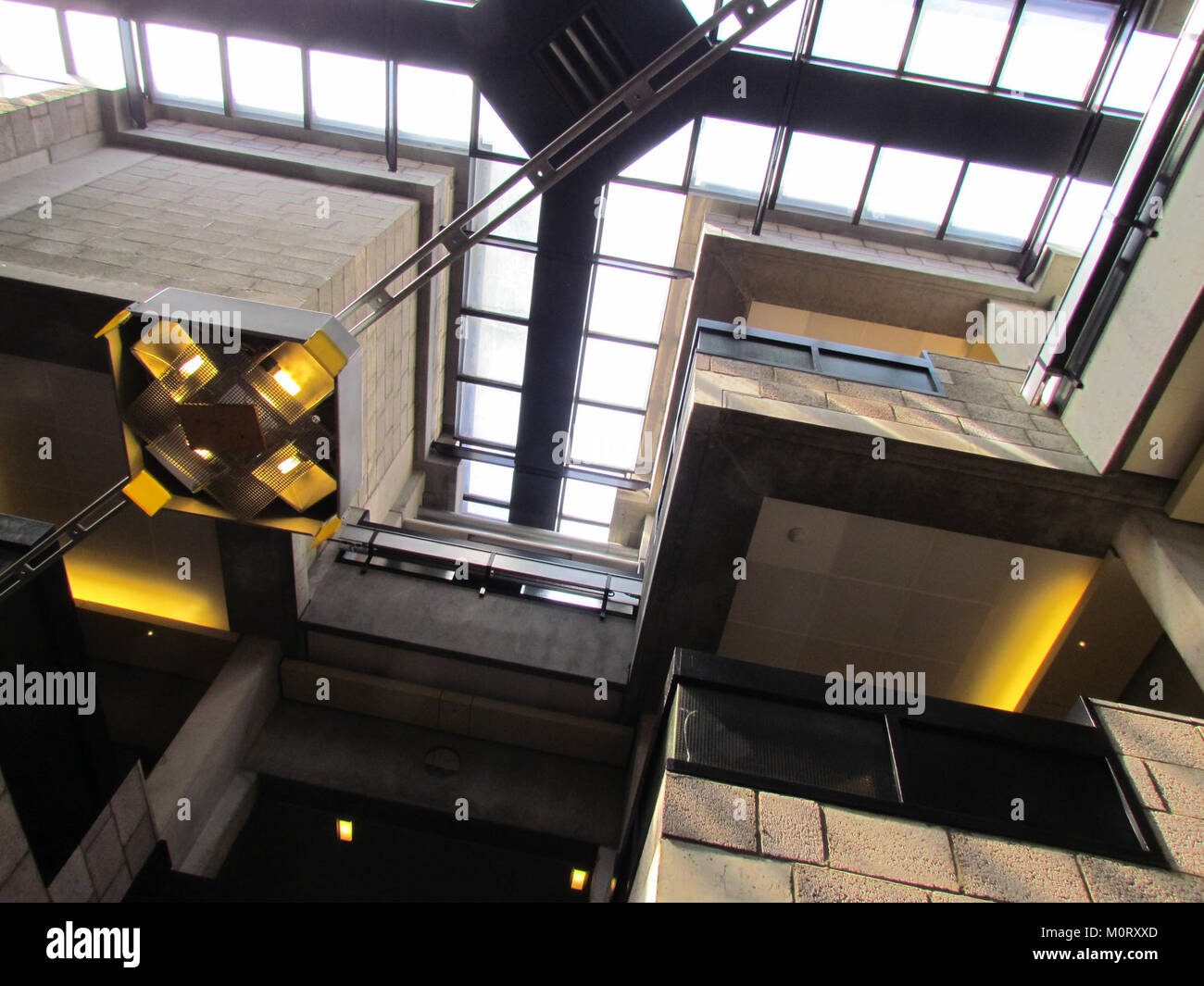 The Centraal Beheergebouw, designed by Herman Hertzberger, is a ...