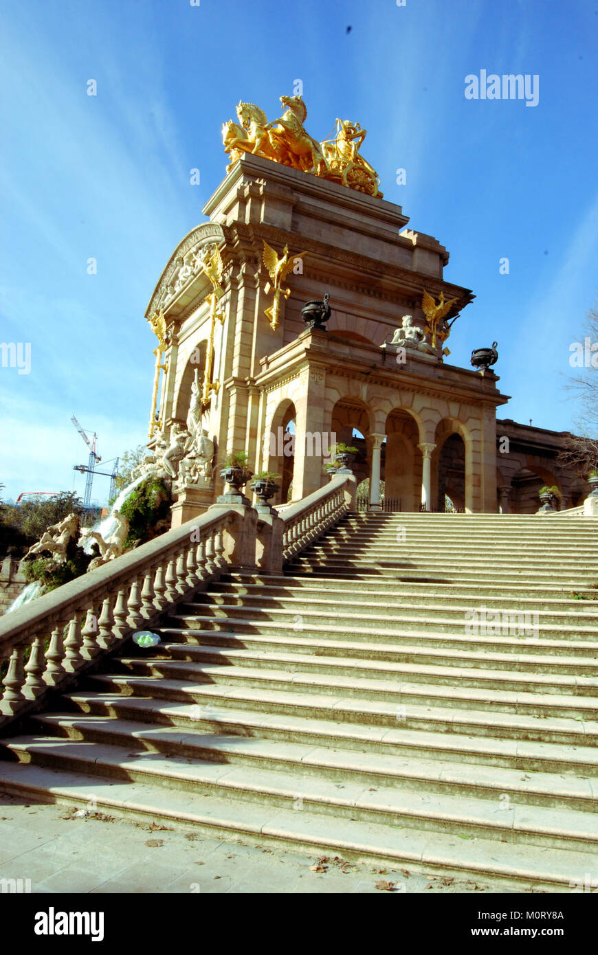 The Cascada Monumental is a large waterfall located in a natural park ...