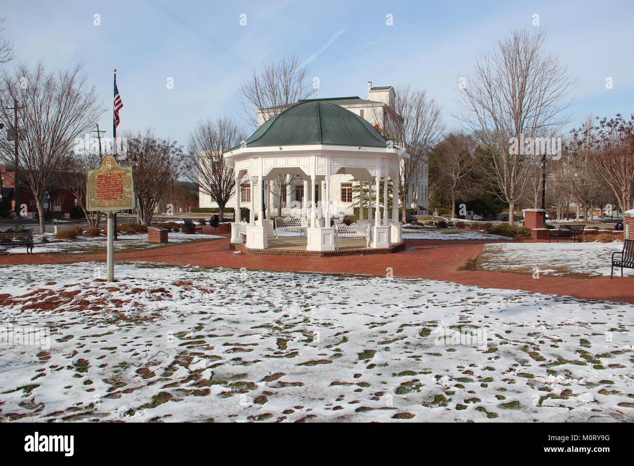 Canton, Georgia Town Square, Jan 2017 2 Stock Photo - Alamy