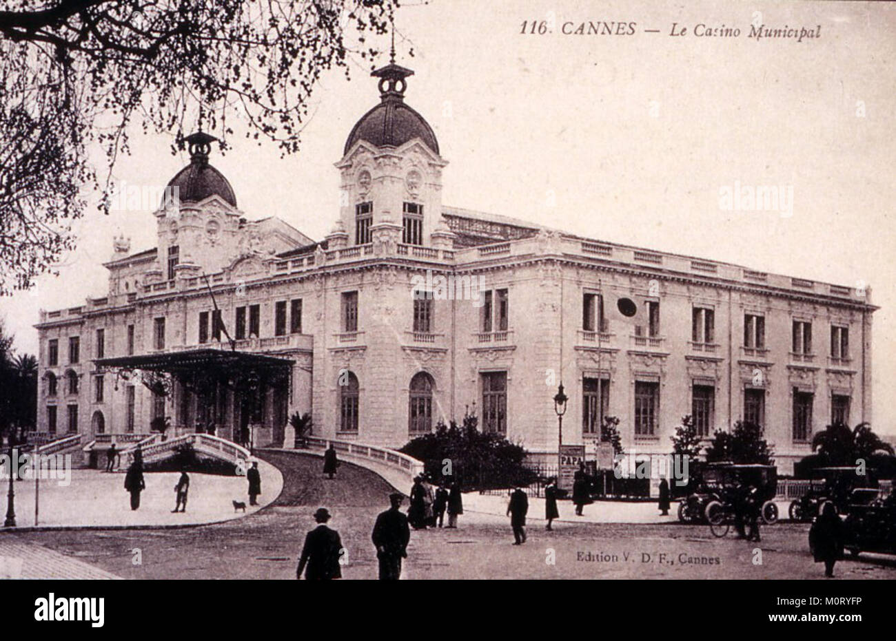 The Casino Municipal de Cannes is an iconic building in Cannes, France ...