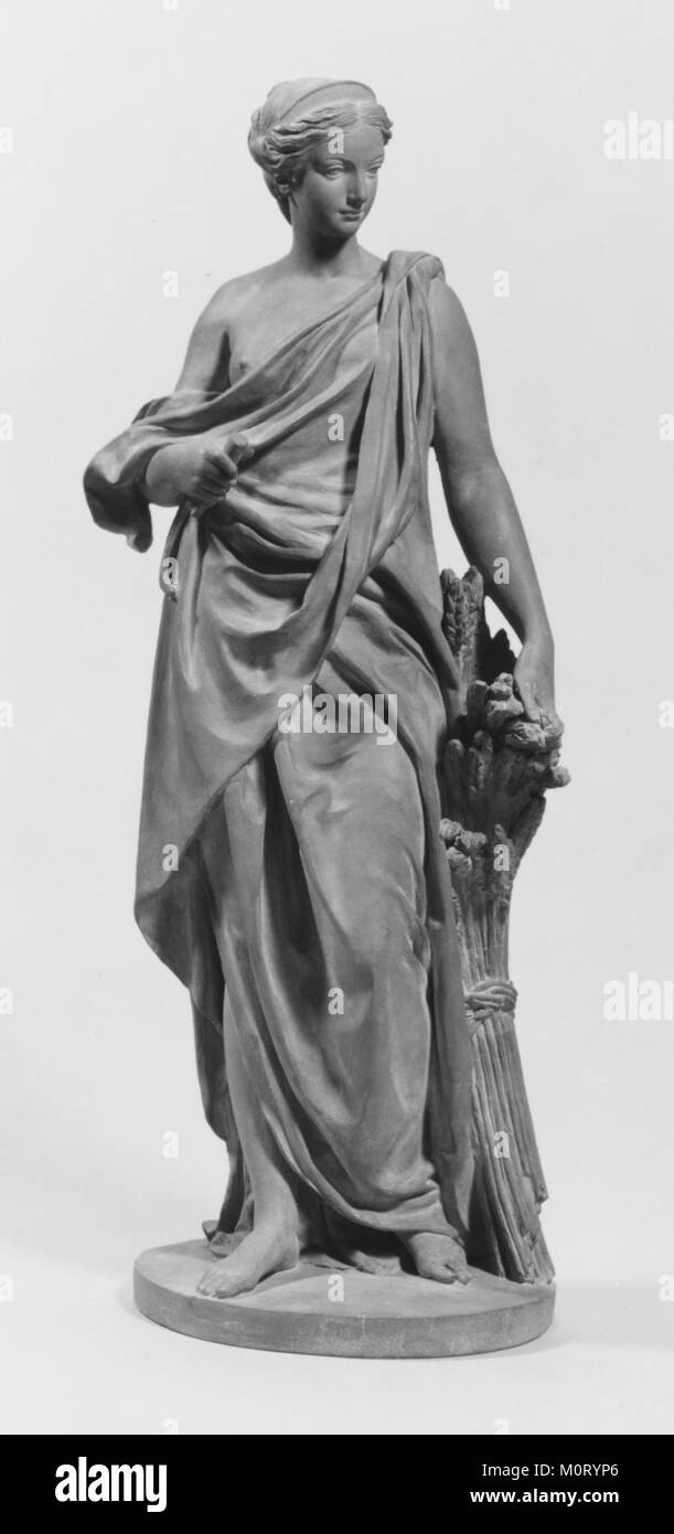 The sculpture 'Ceres' by the artist known as MET 212789 depicts the ...