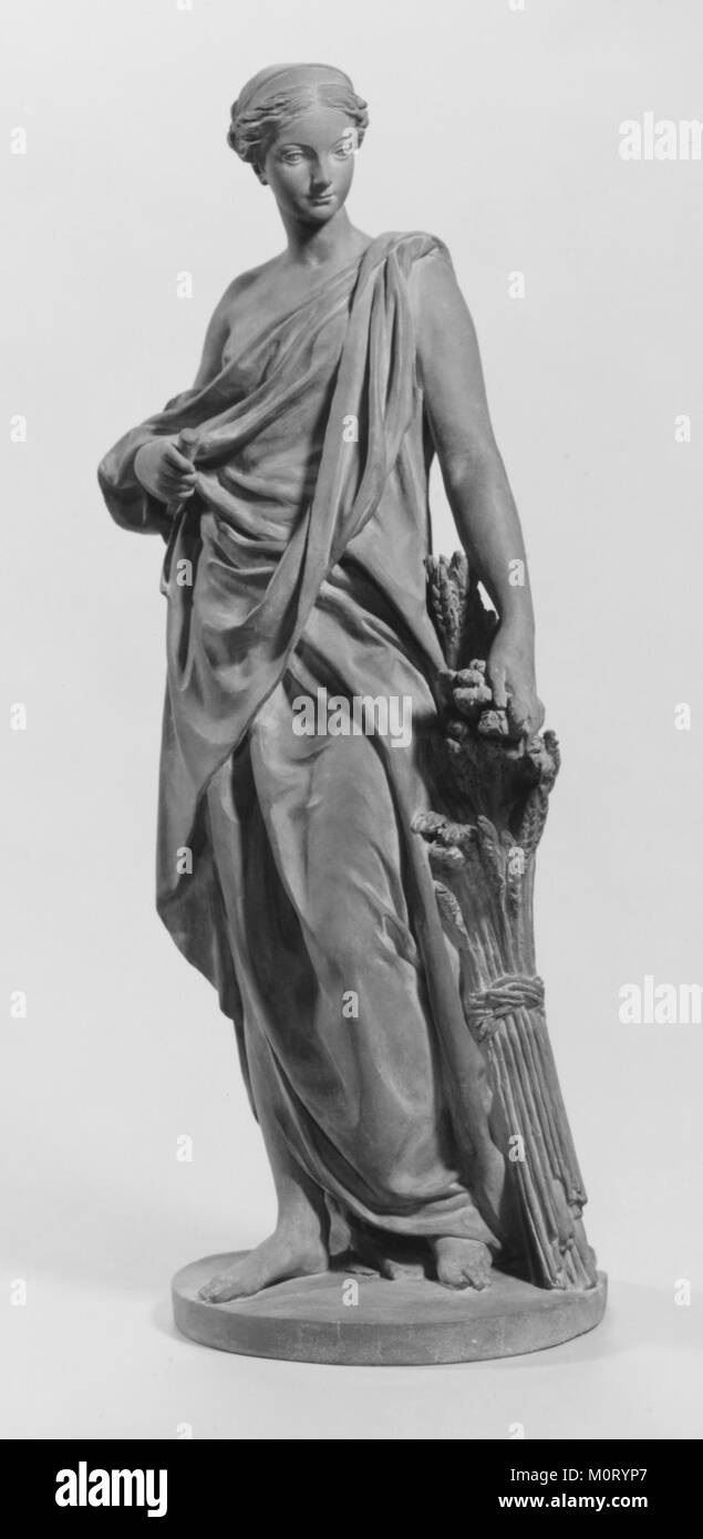 Statue of the goddess ceres Black and White Stock Photos & Images - Alamy
