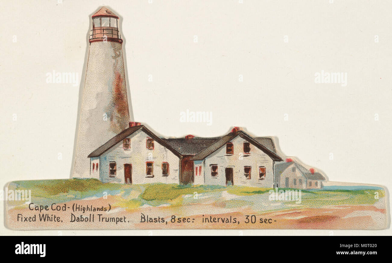 Cape Cod, from the Lighthouses series (N119) issued by Duke Sons & Co ...