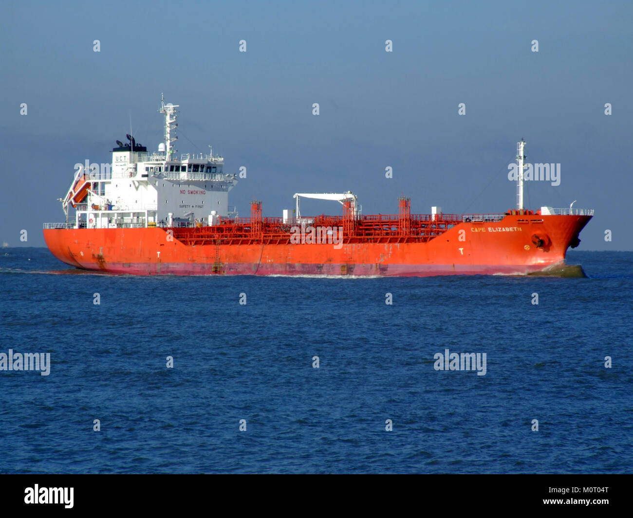 The Cape Elizabeth, a vessel with IMO number 9272747, is shown ...