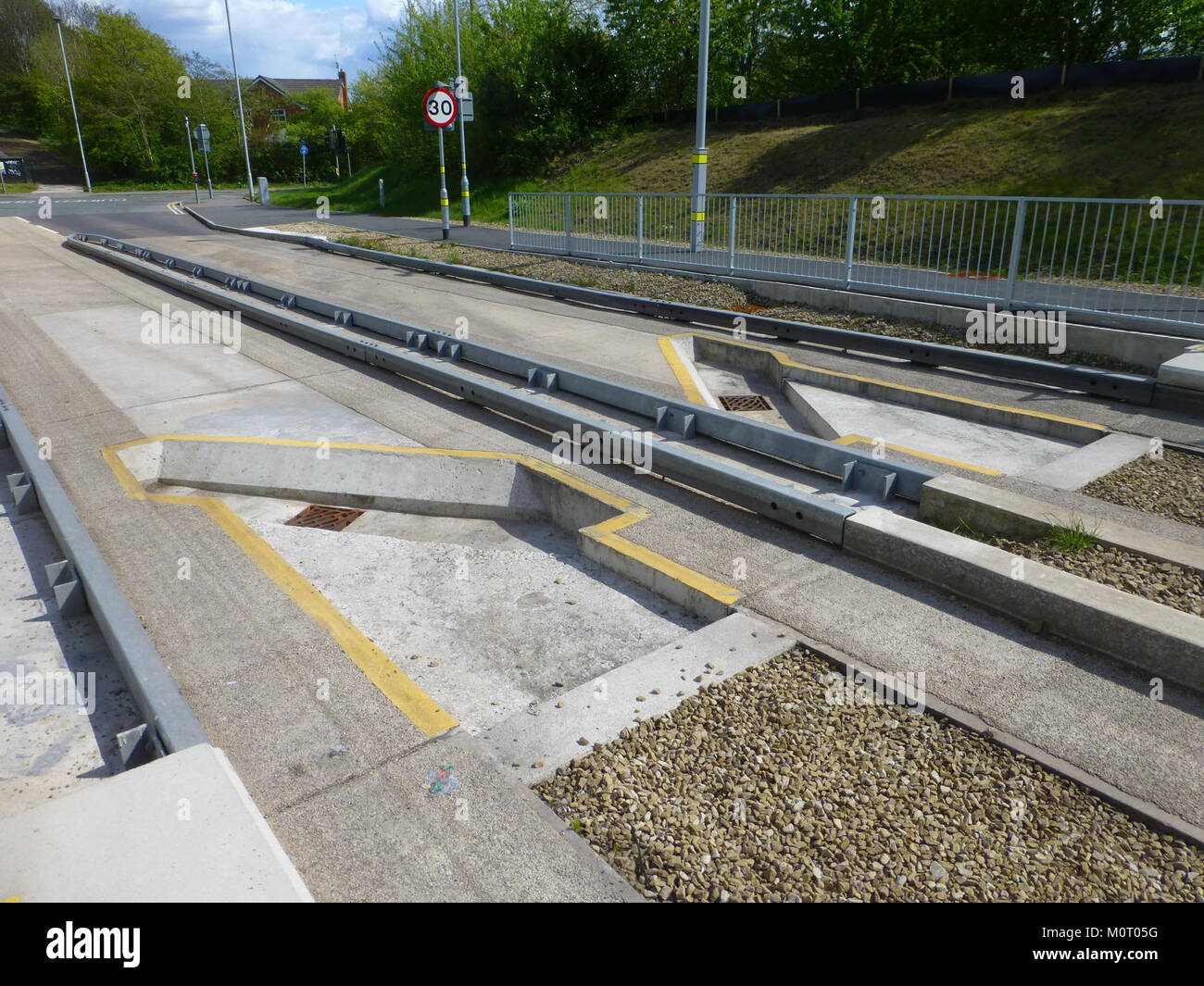 CarTrap Newearth Rd Kerb Guided Bus Stop refers to a specific location ...
