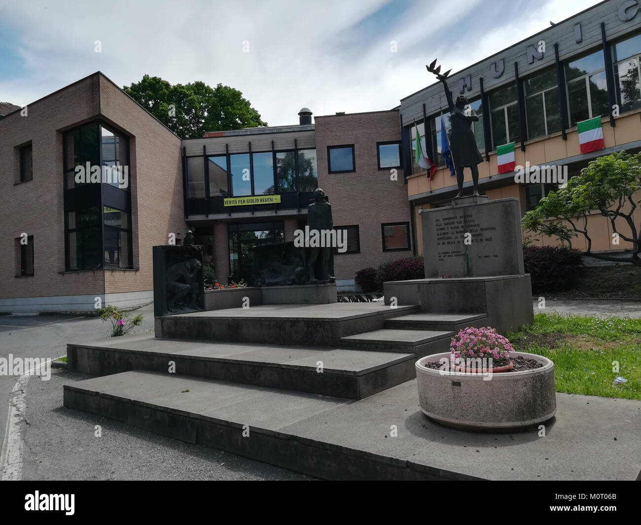 Cavriago, located in the Province of Reggio Emilia in northern Italy ...