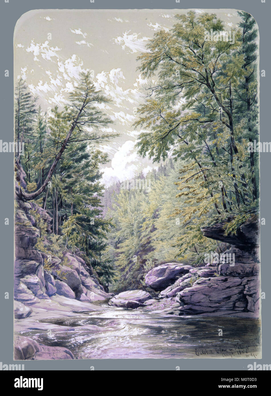 The Catskill Clove in Palingsville, captured in this image, is part of ...