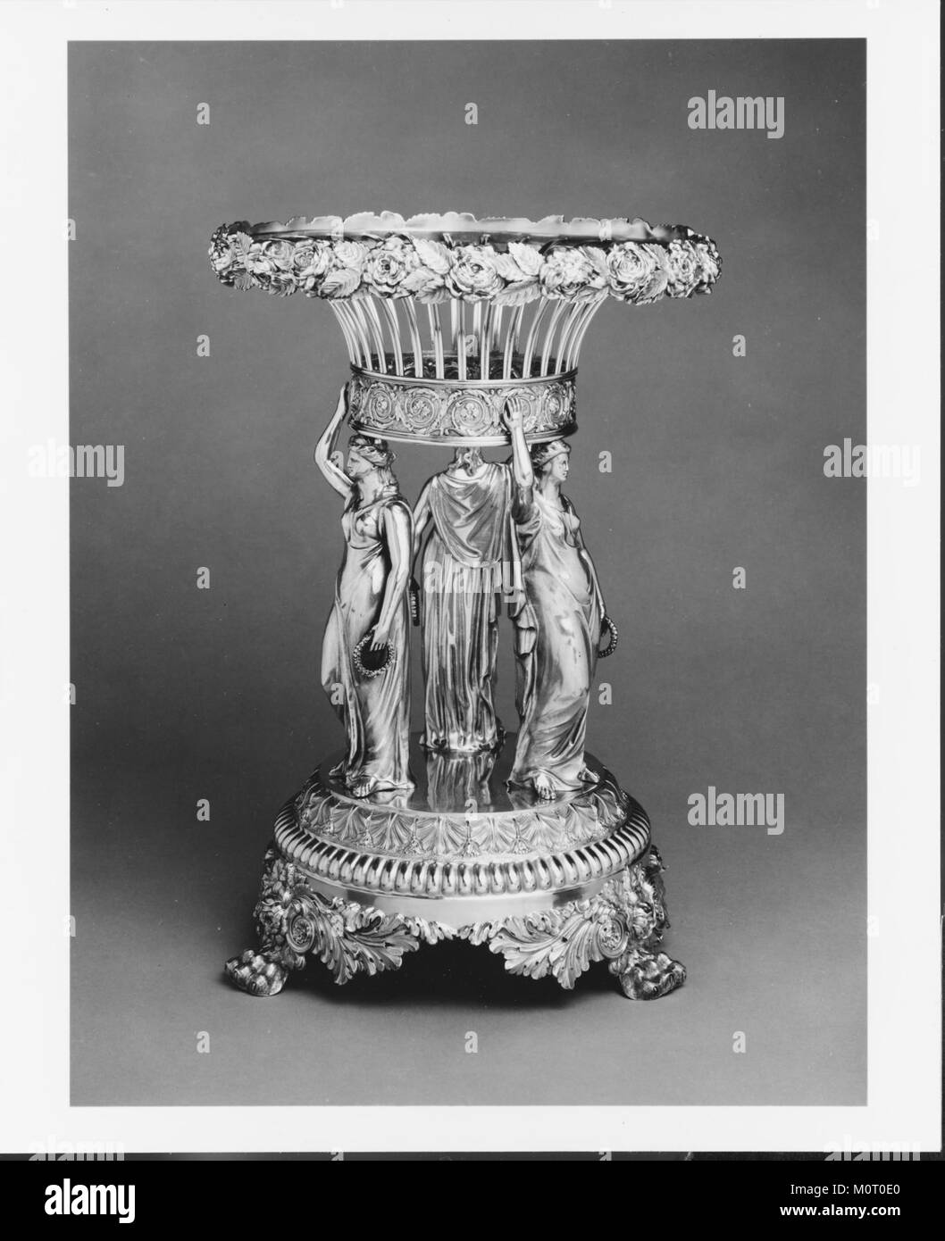 Intricate centerpiece Black and White Stock Photos & Images - Alamy