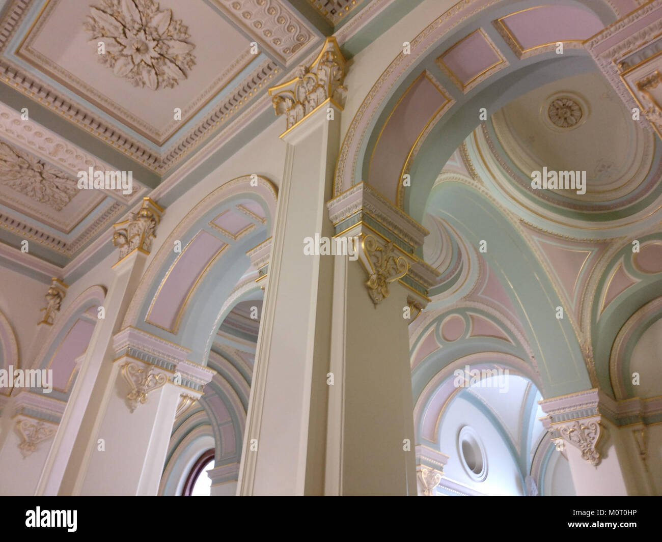 The ceiling of the Parliament House in Victoria, Australia, is a key ...