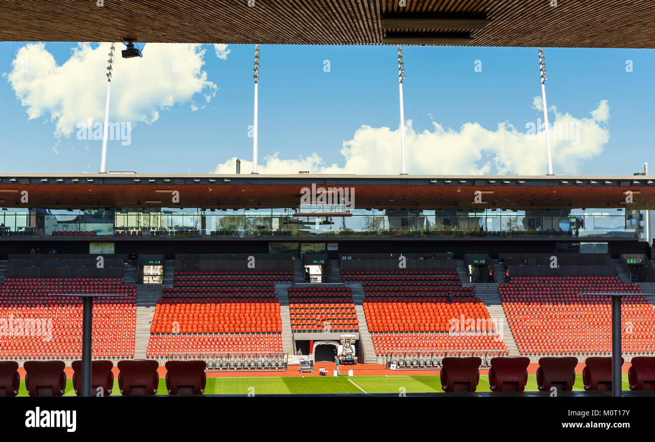 View on Letzigrund Arena. Zurich, Switzerland Stock Photo - Alamy