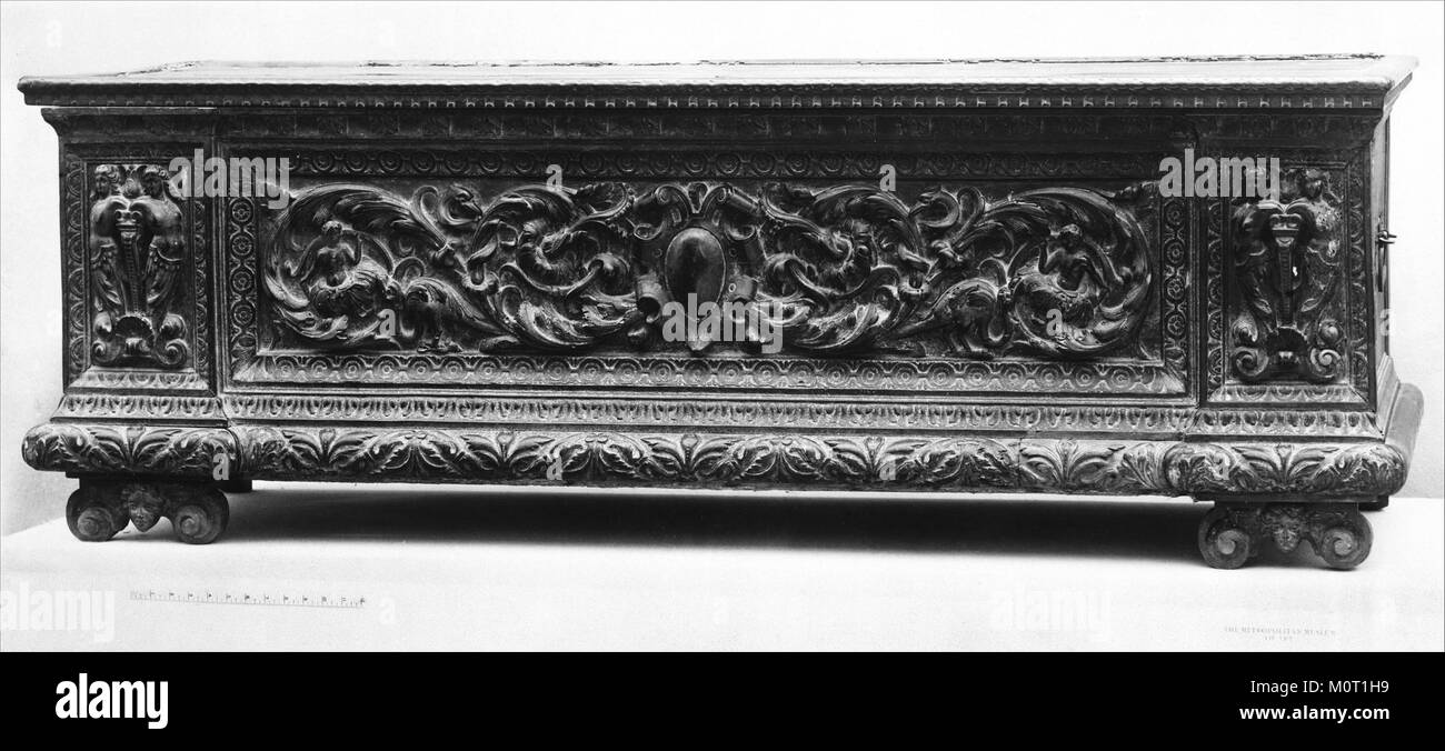 Cassone is a type of Italian chest or box, often intricately designed ...