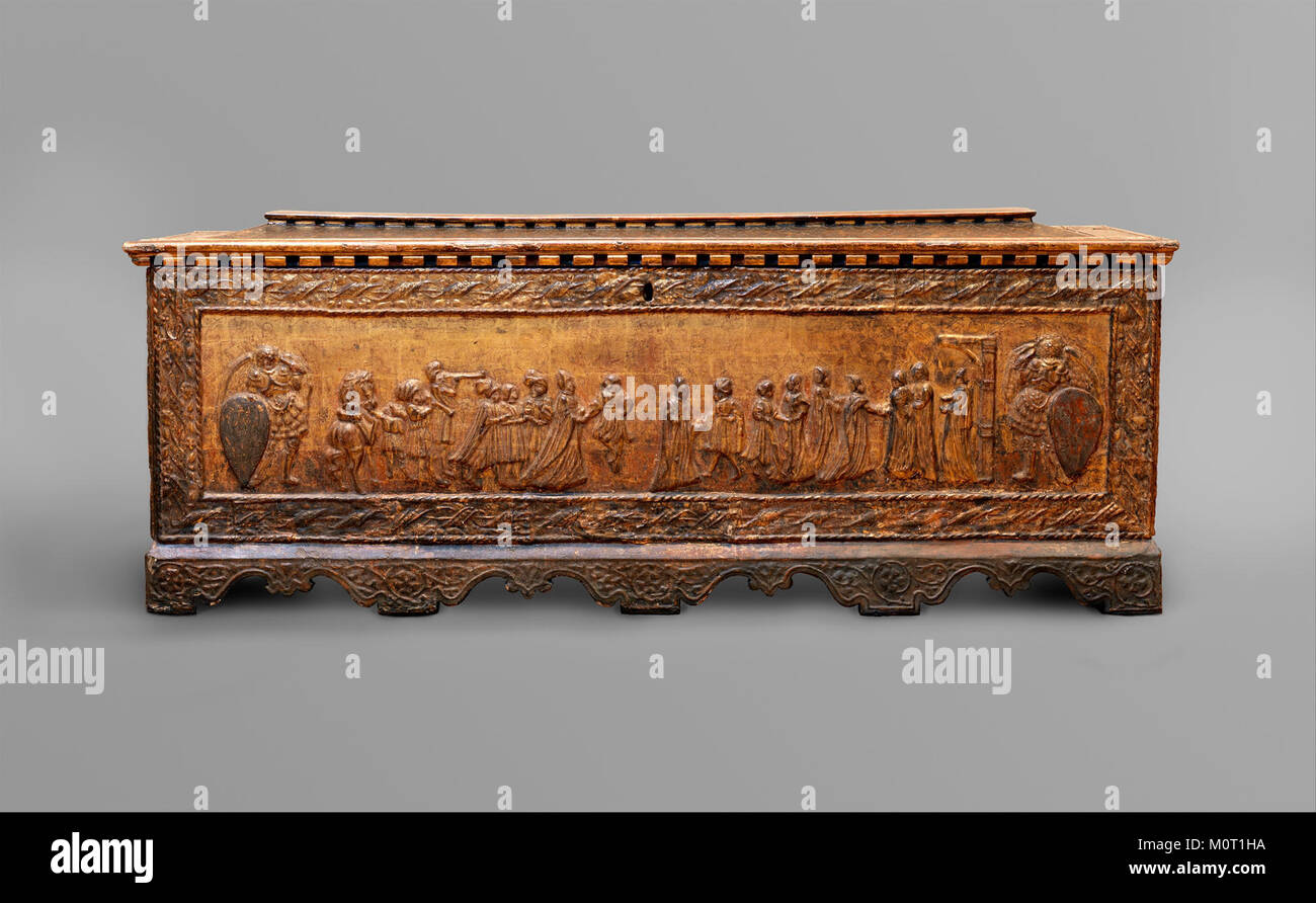 The Cassone, identified by MET DP267867, is an example of a historic ...