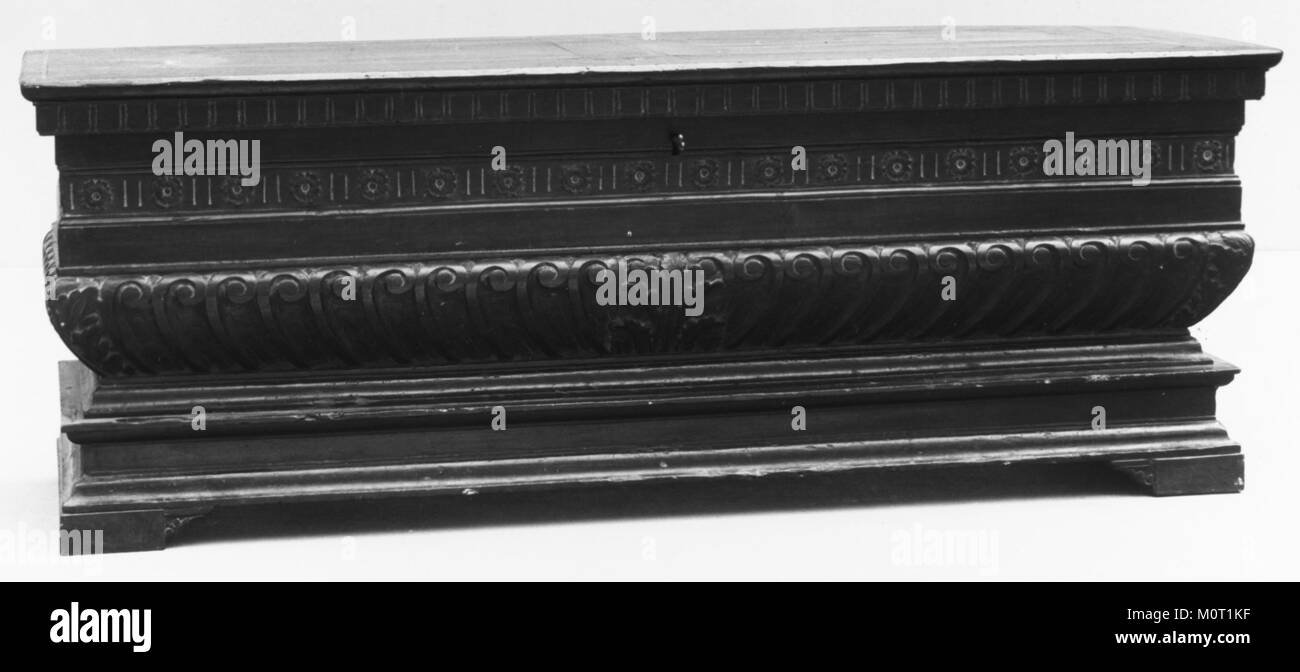 This cassone, a type of decorative chest, is part of the Metropolitan ...