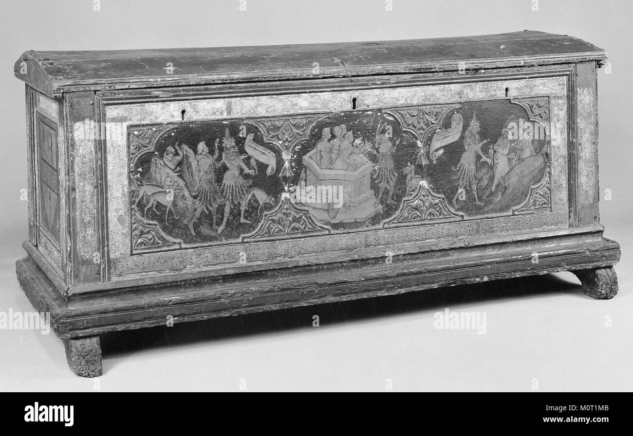 A cassone, part of a pair, is a traditional Italian chest, known for ...