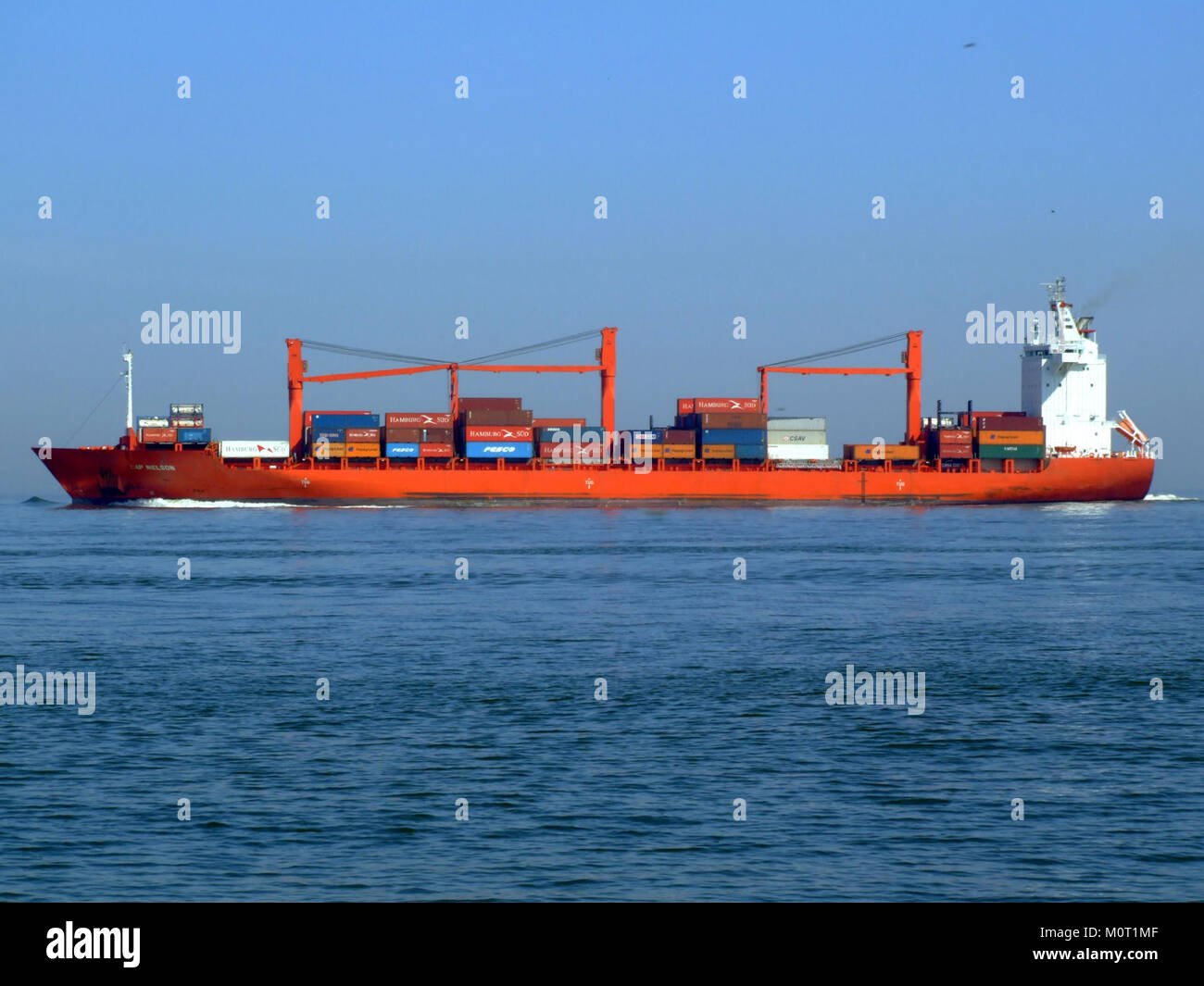 The 'Cap Nelson' is a vessel identified by its IMO number 9273961 ...