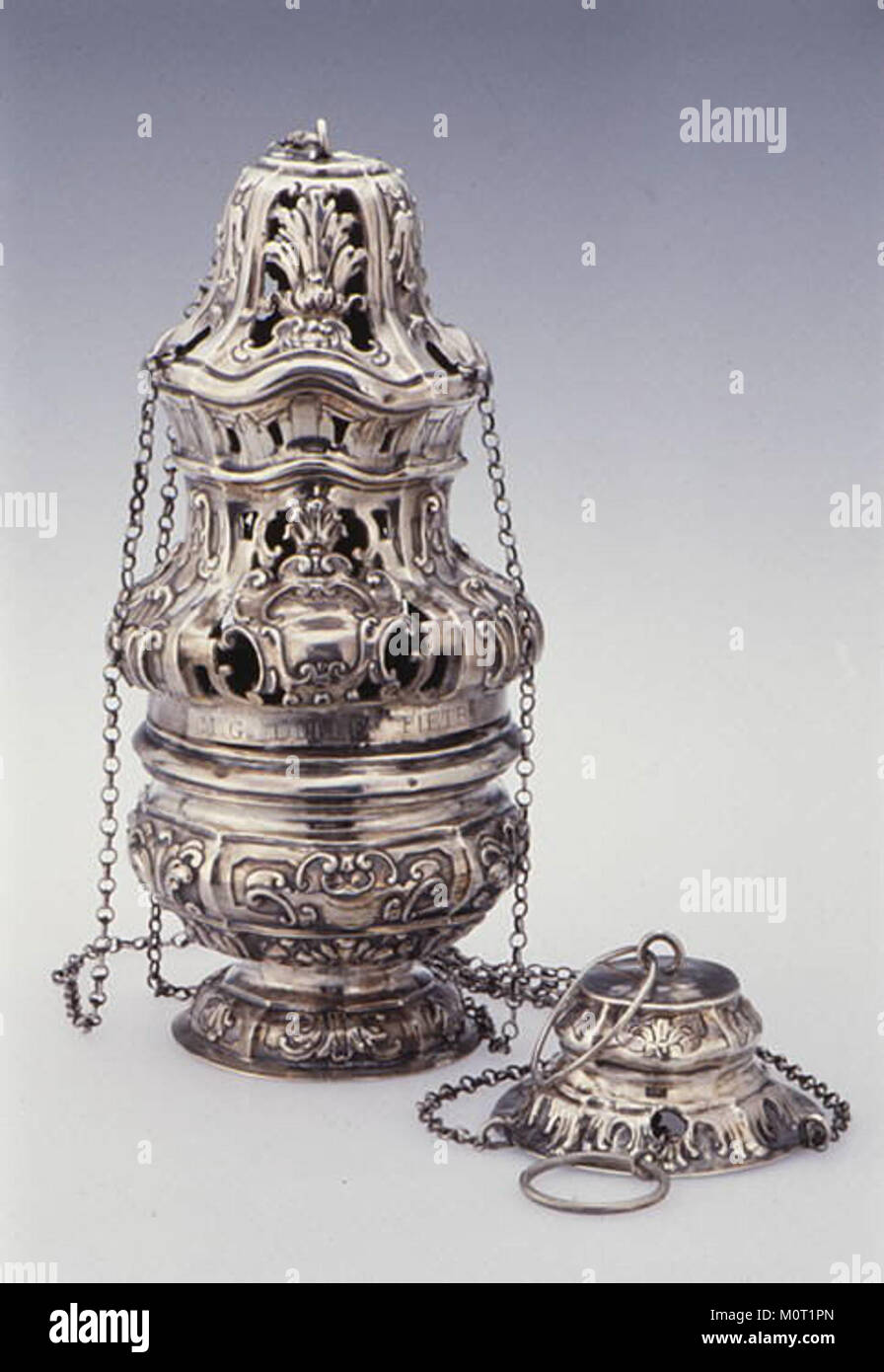 The censer, MET ES29242, is a liturgical object used in religious ...