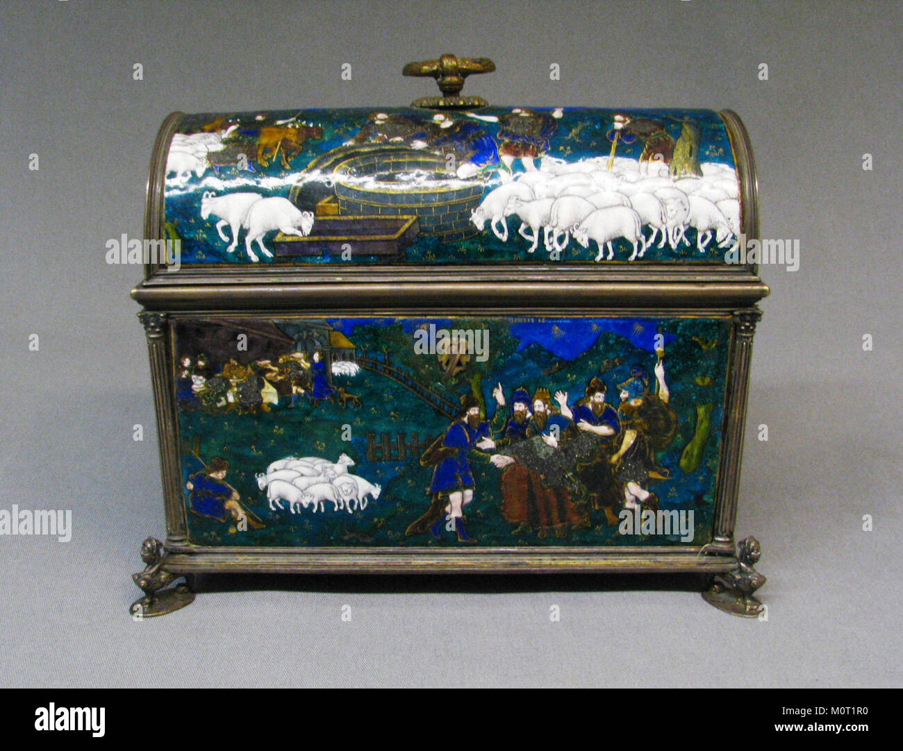 This casket, part of the MET's collection, features scenes from the ...
