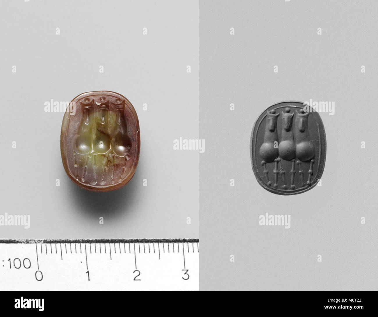 The carnelian scarab is an ancient Egyptian artifact made of carnelian ...