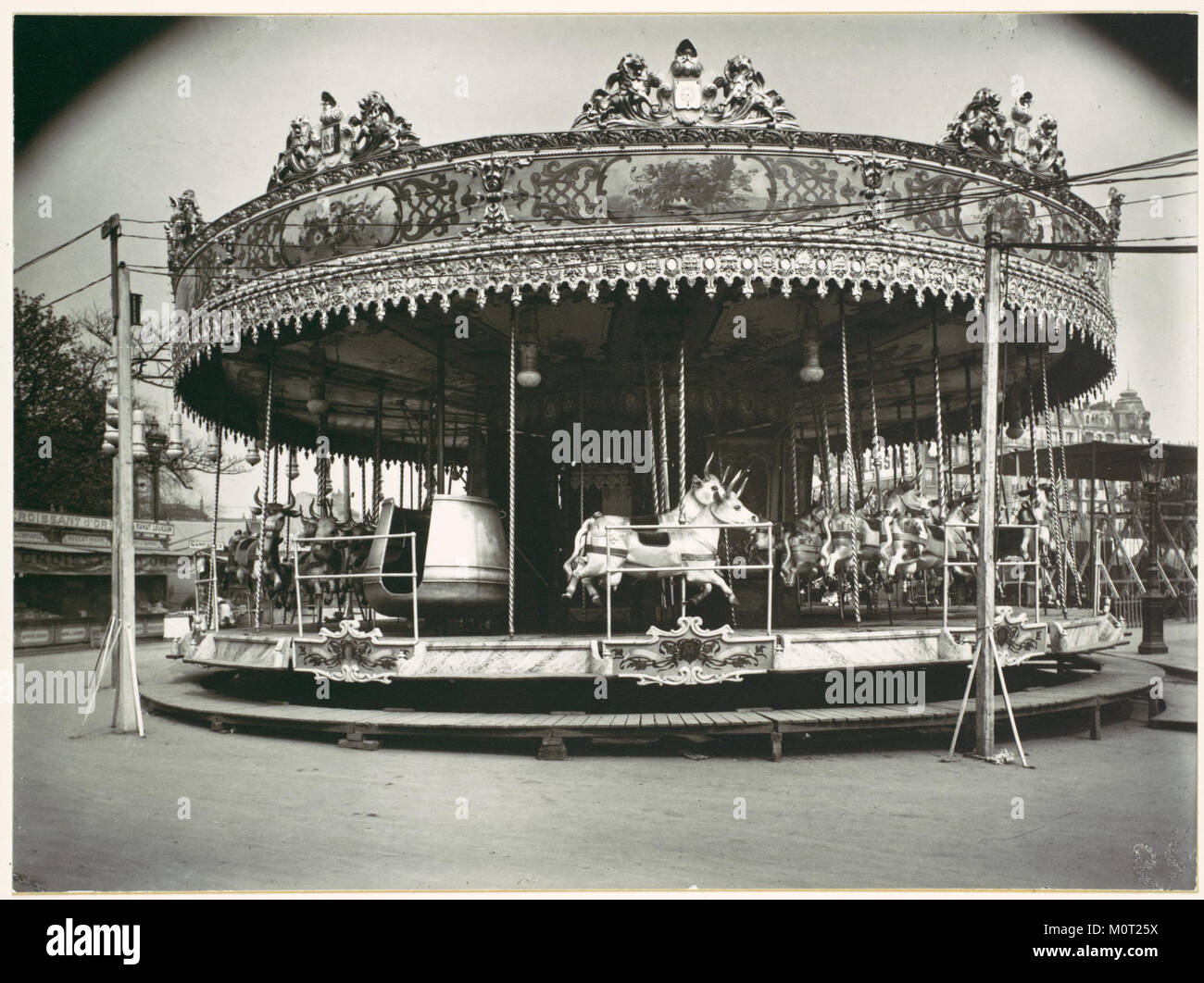 This image captures a piece of the Carrousel, a well-known painting or ...