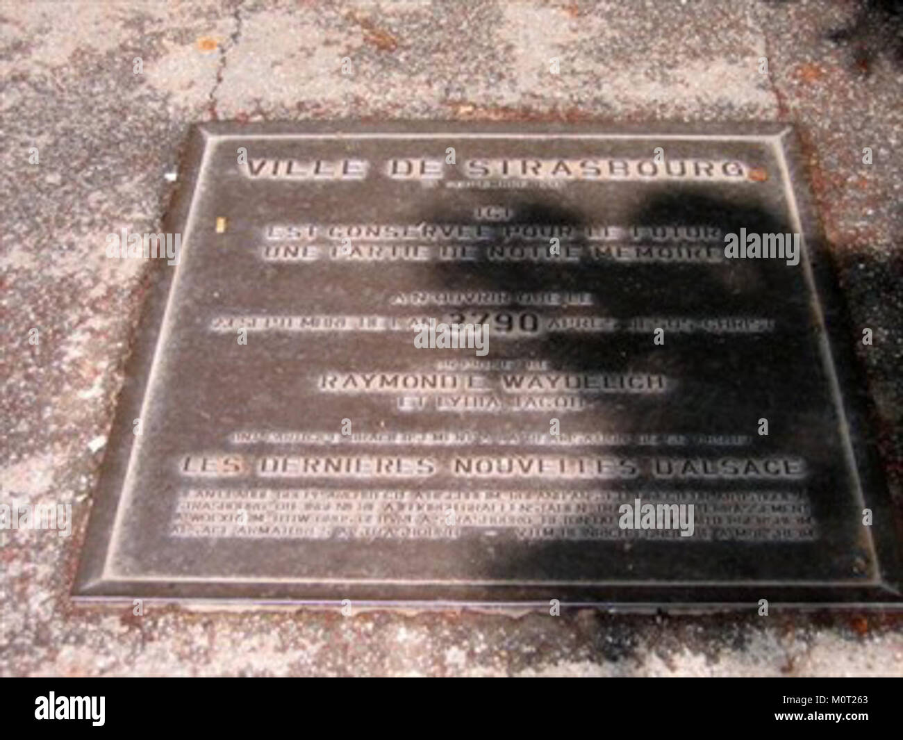 The 'Capsule Temporelle' in Strasbourg refers to a time capsule created ...
